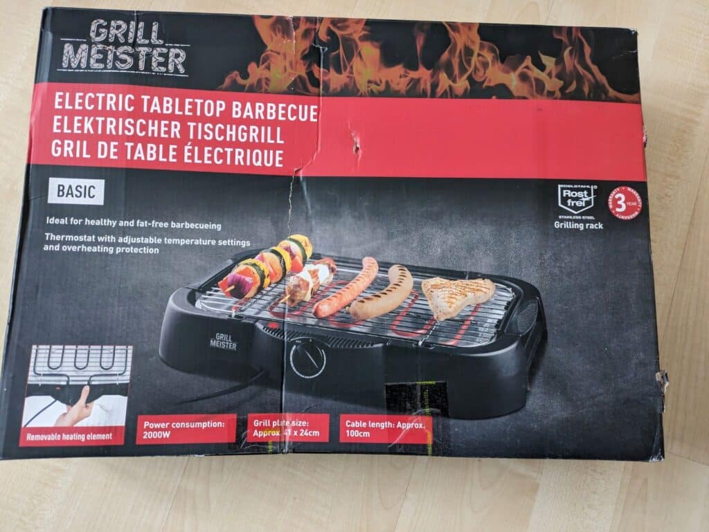GRILLMEISTER Elektrischer Tischgrill - EdelKüche