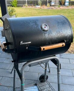 LANDMANN Black Taurus 440 Holzkohlegrillwagen - EdelKüche