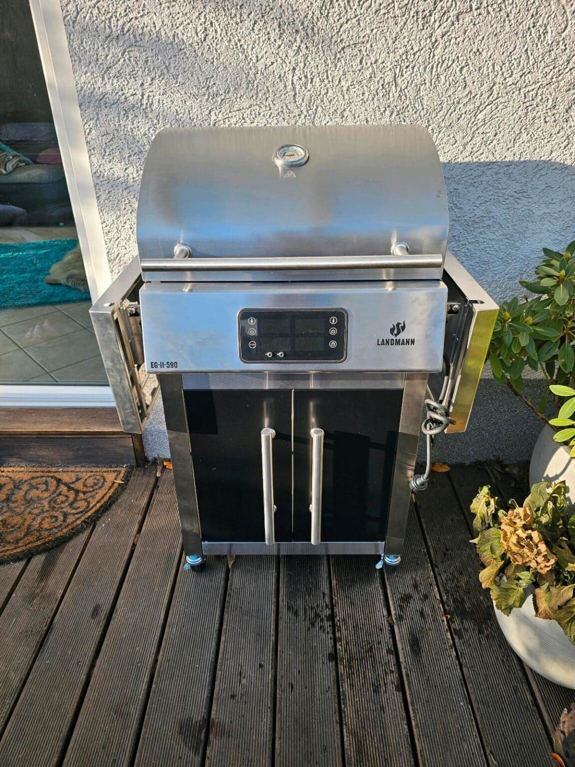 LANDMANN EG-II-590 Elektro-Grillwagen - EdelKüche