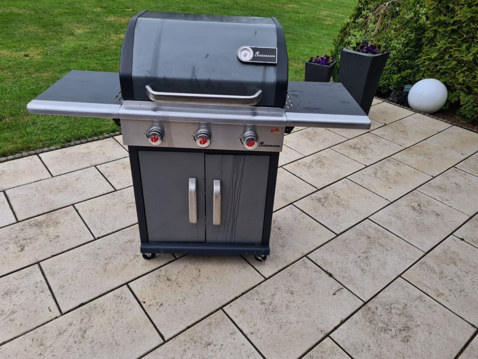 LANDMANN Gasgrill 3 Brenner - EdelKüche