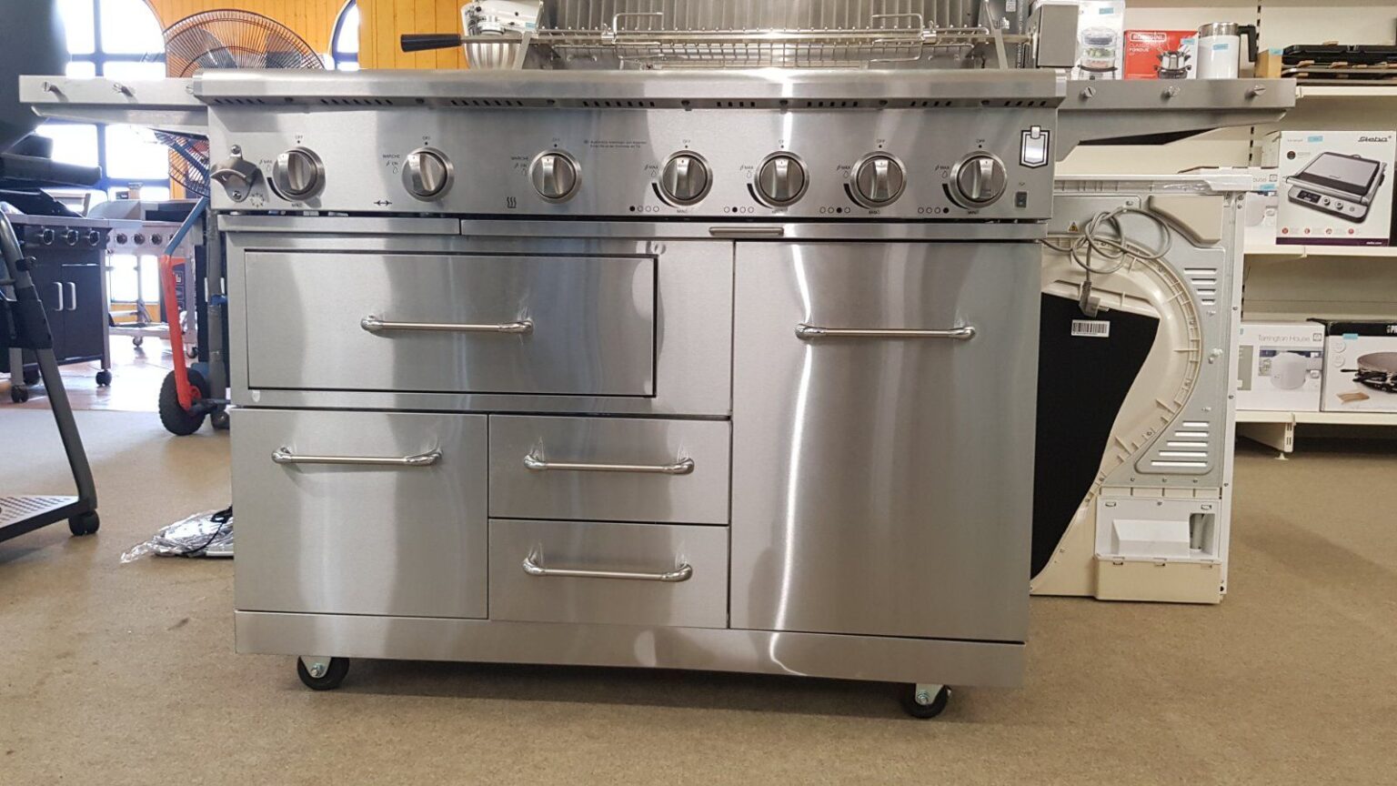 METRO Professional Profi-BBQ-Küche Gas-Grill - EdelKüche