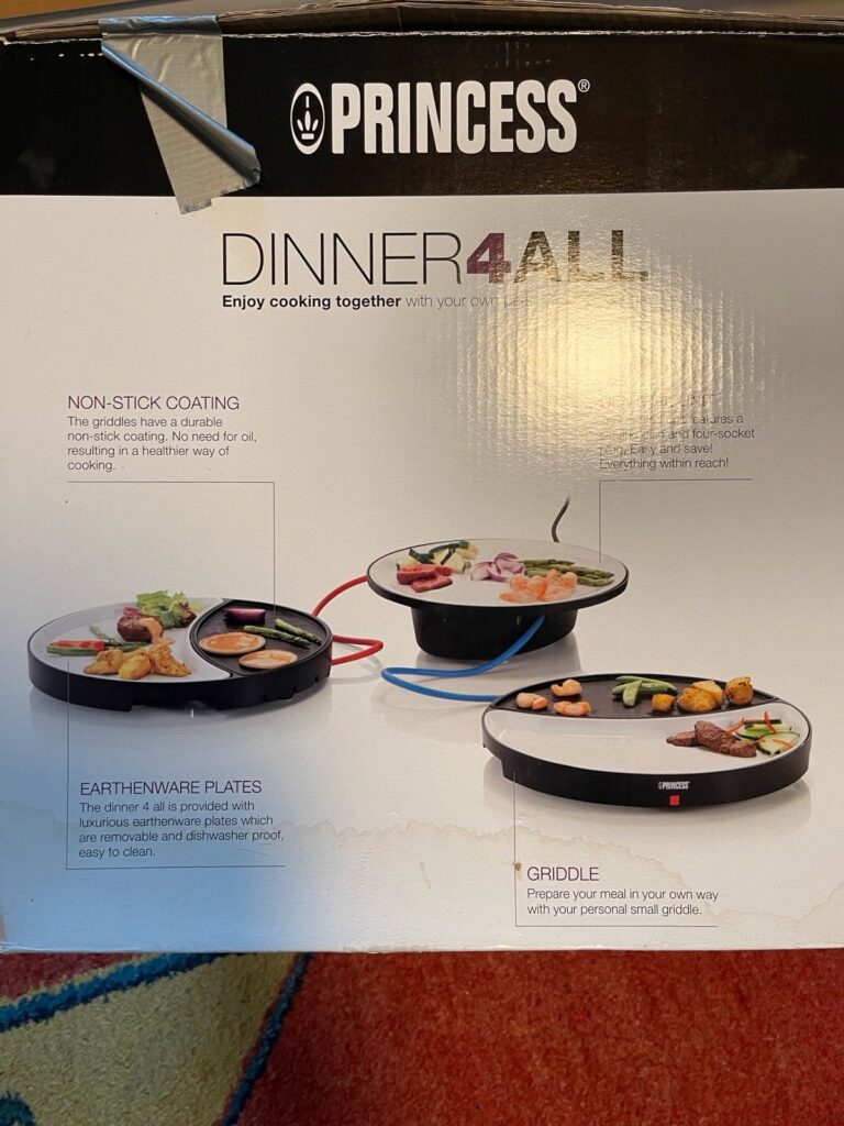 Princess 103082 Dinner4All Tischgrill - EdelKüche