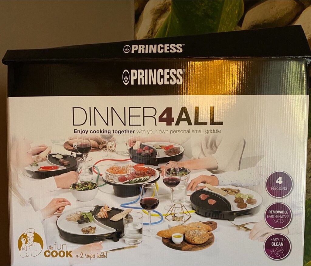 Princess Dinner4All 103080 Tischgrill - EdelKüche