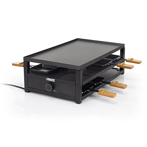 Princess 162655 Raclette Black Steel - EdelKüche