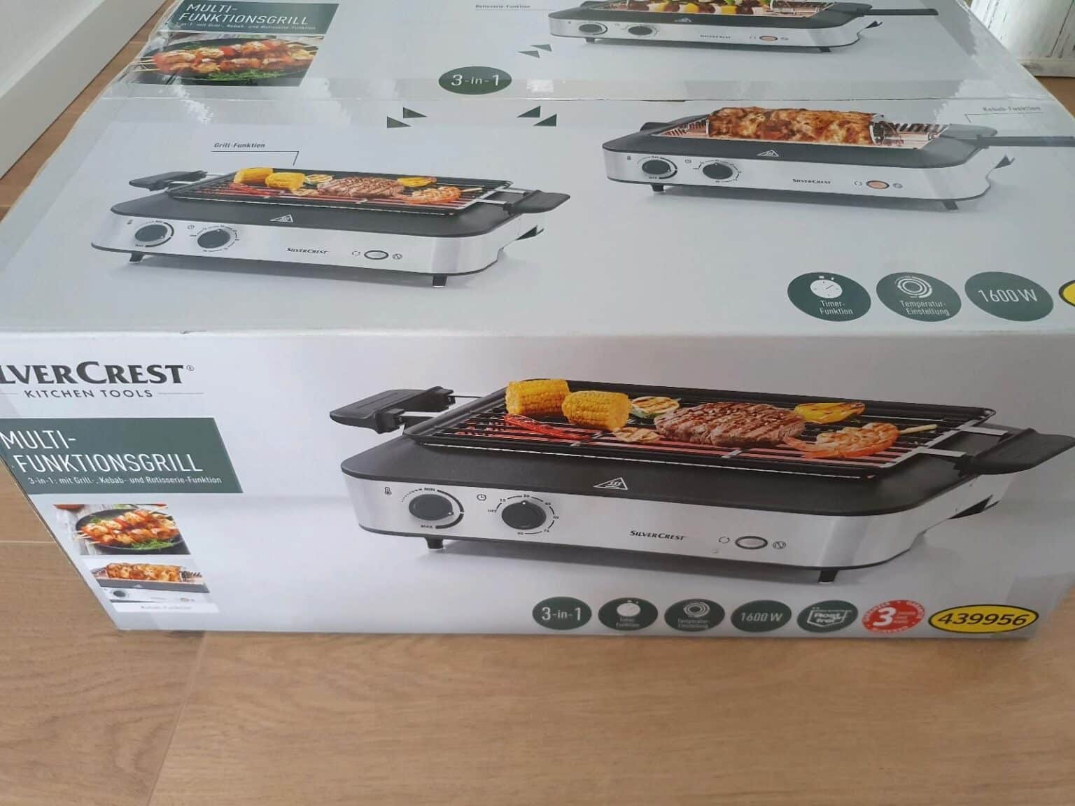 SILVERCREST® KITCHEN TOOLS Multifunktionsgrill - EdelKüche