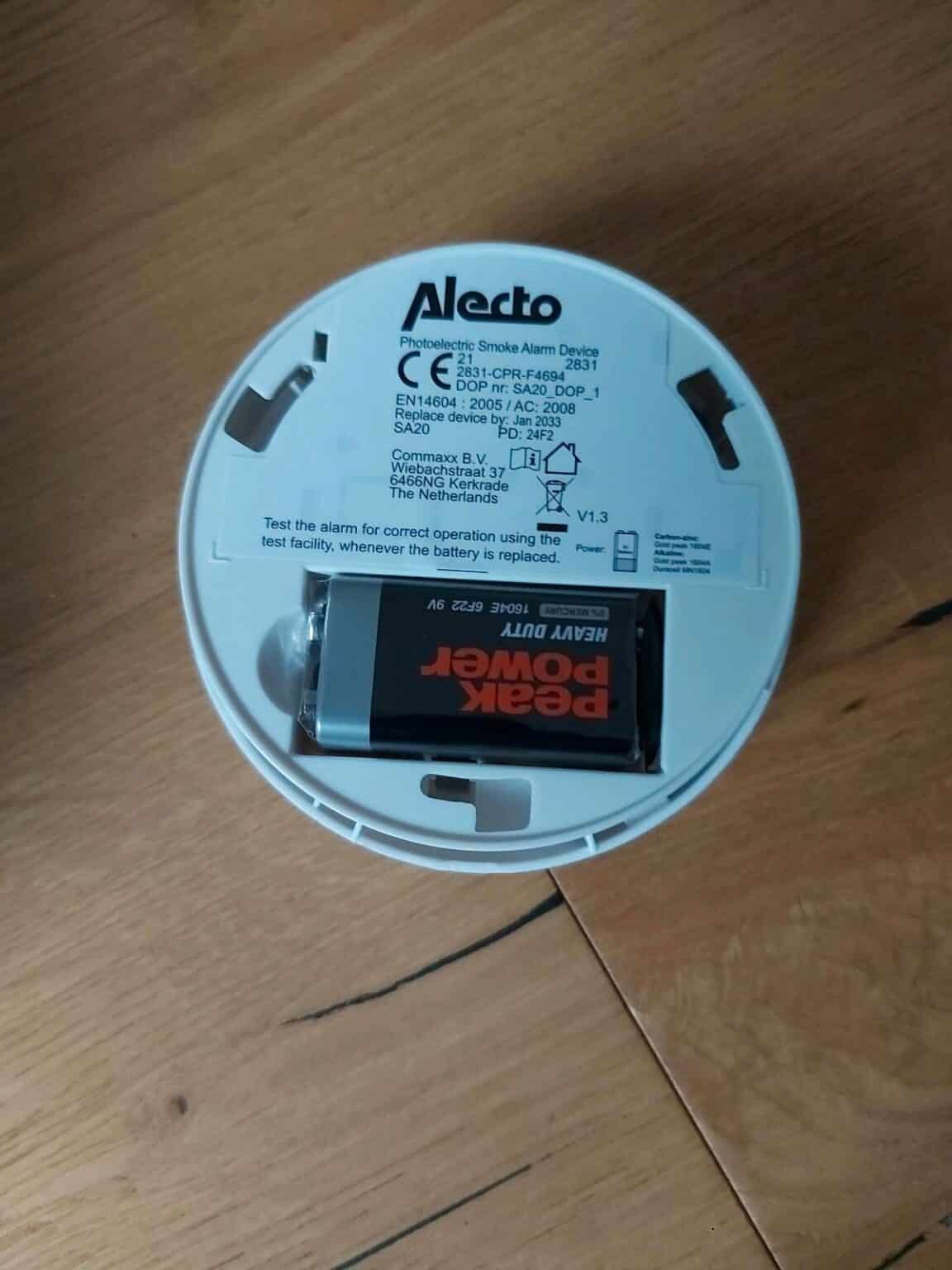 ALECTO Rauchmelder SA20 - EdelKüche