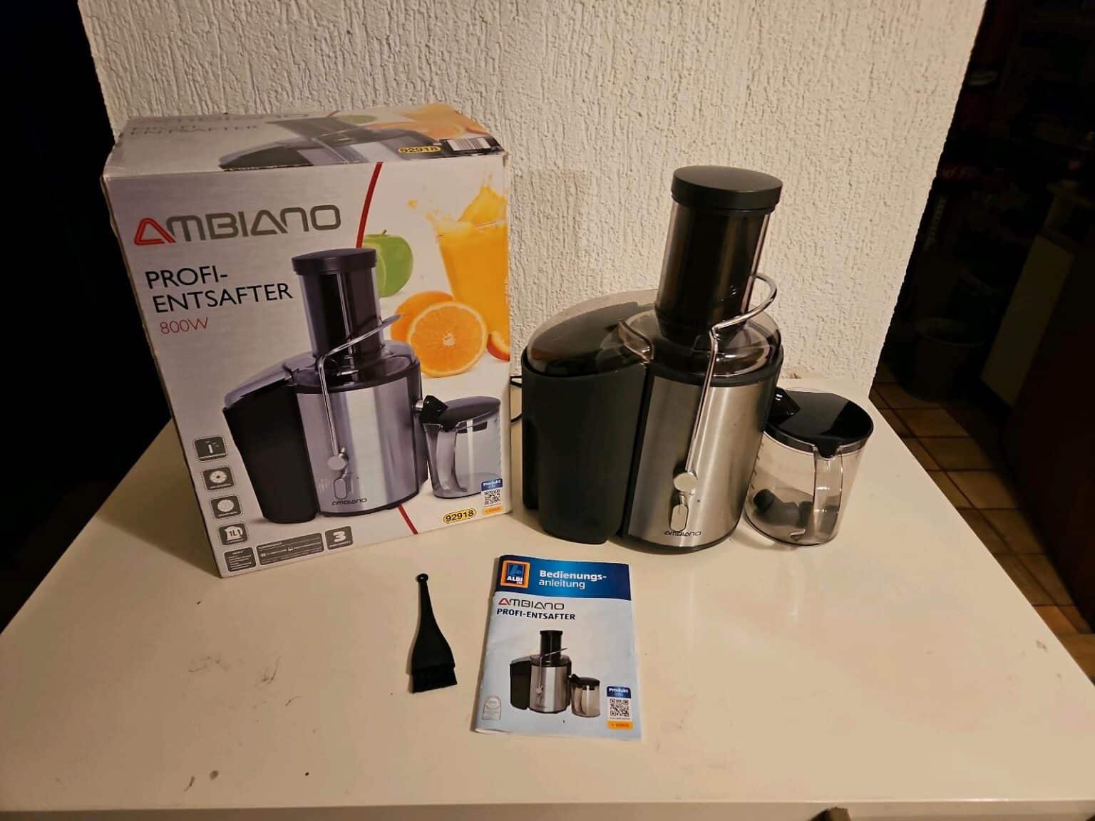 AMBIANO Entsafter - EdelKüche