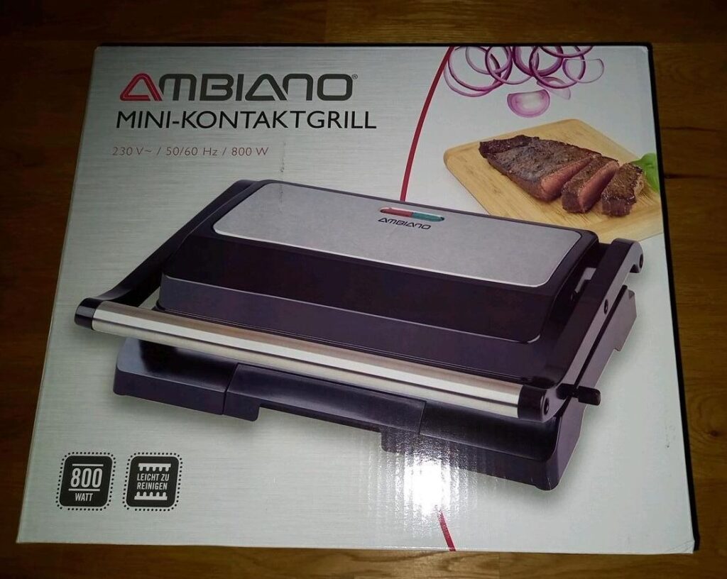 AMBIANO Kontaktgrill GT-SF-KG-02 - EdelKüche