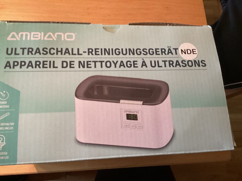 AMBIANO Ultraschall-Reinigungsgerät - EdelKüche