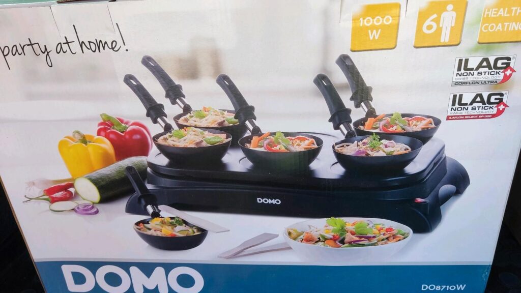 DOMO DO8716W Wok-Party-Set - EdelKüche