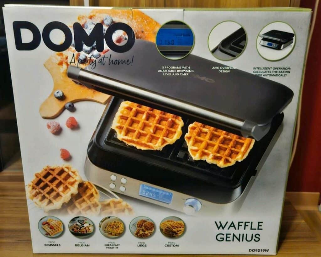 Domo Genius DO9219W Waffeleisen - EdelKüche
