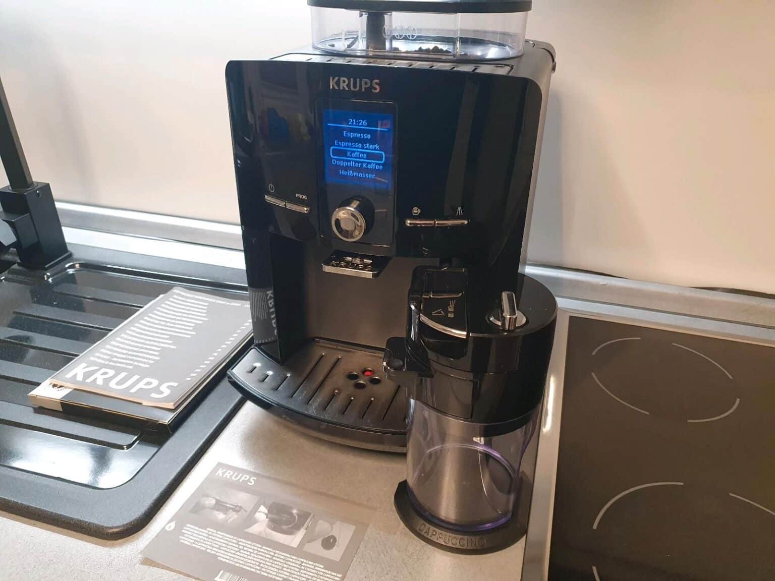 KRUPS EA8298 Kaffeevollautomat Latt'Espress One-Touch-Funktion - EdelKüche