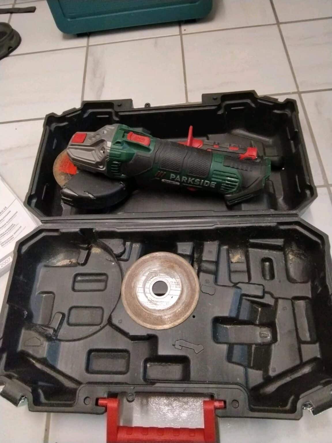 PARKSIDE® 20V Akku-Winkelschleifer »PWSA 20-Li C4« - EdelKüche