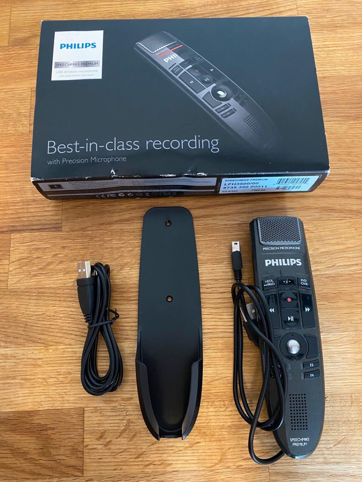 PHILIPS SpeechMike Premium LFH3500/00 Diktiermikrofon - EdelKüche