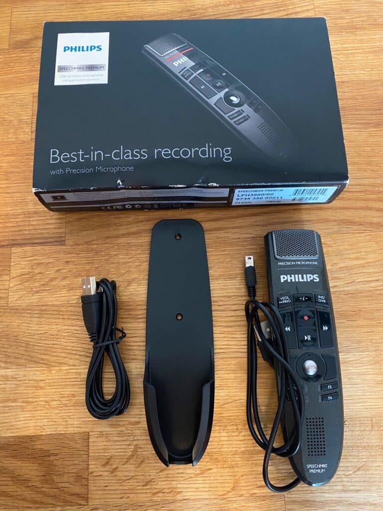 PHILIPS SpeechMike Premium LFH3500/00 Diktiermikrofon - EdelKüche