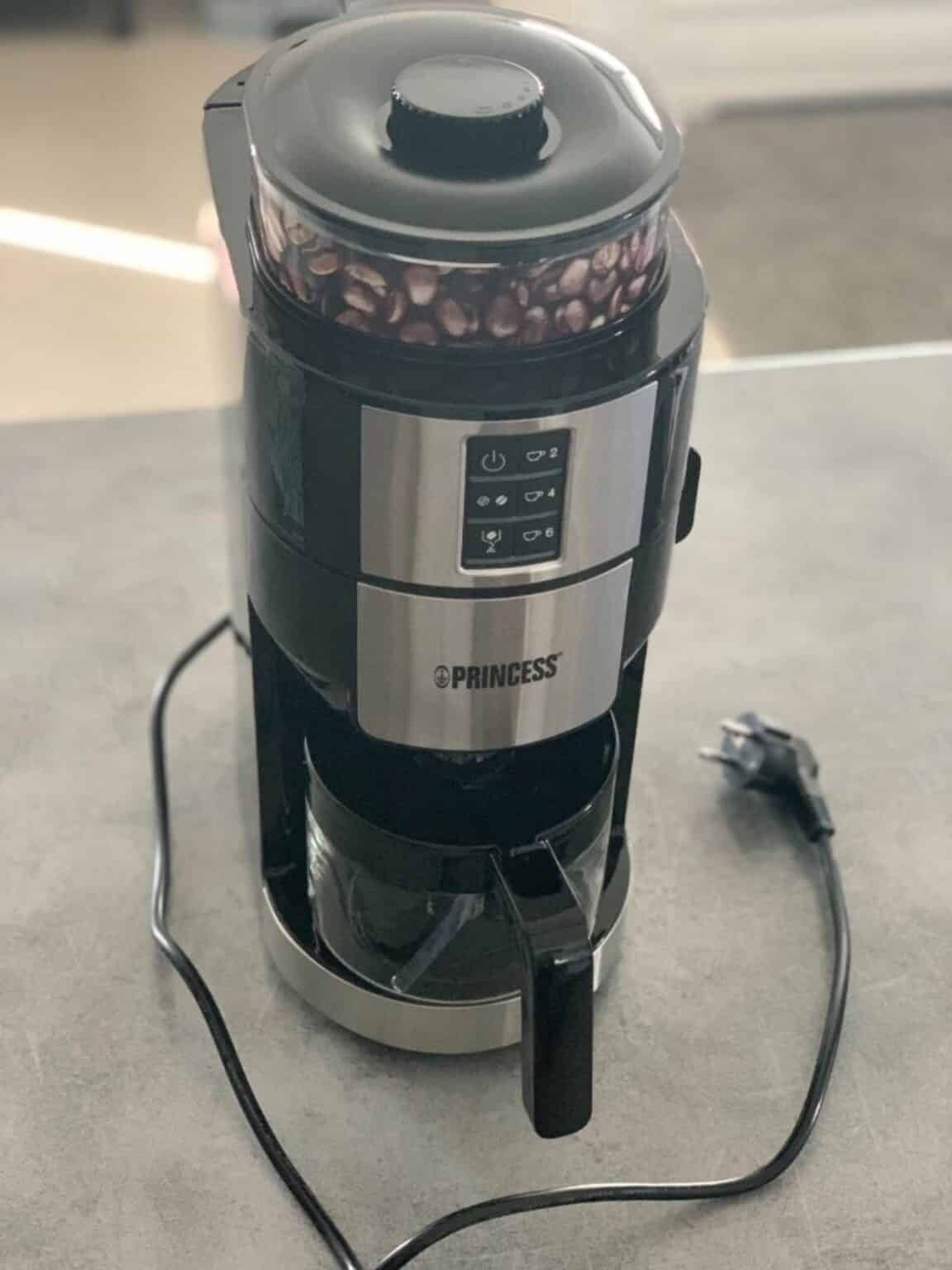 Princess 249408 Grind & Brew Compact Kaffeemaschine - EdelKüche