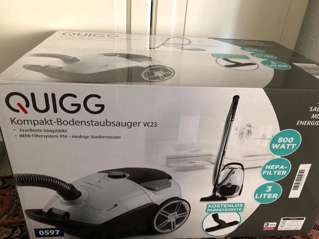 QUIGG Kompakt-Bodenstaubsauger - EdelKüche