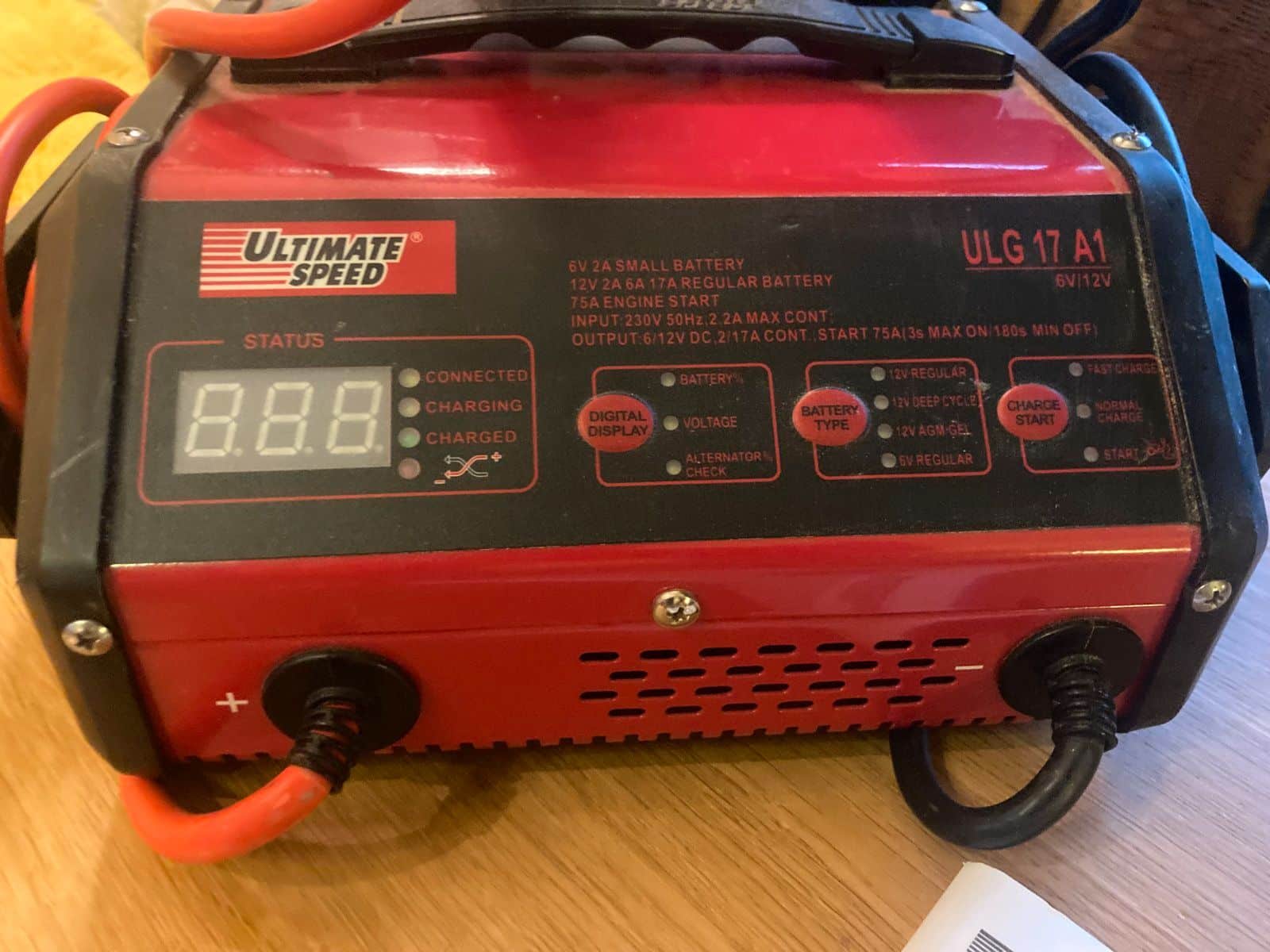 ULTIMATE SPEED® Kfz-Ladegerät »ULG 17 A1« - EdelKüche