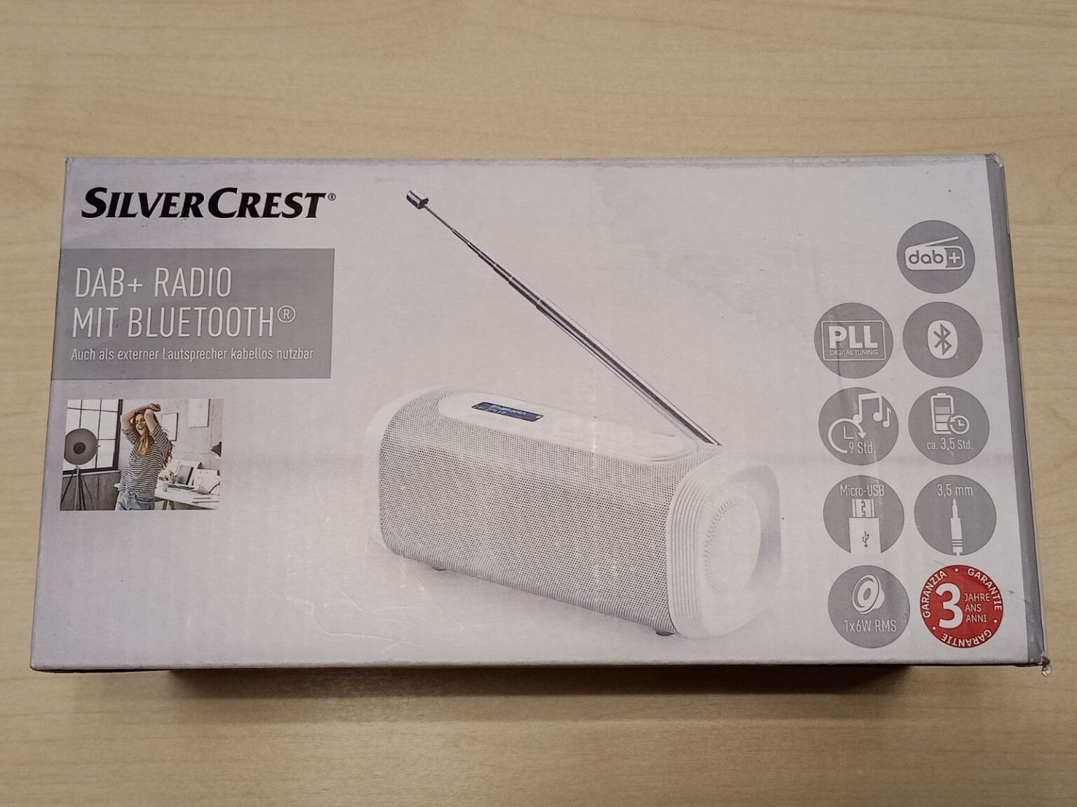 SILVERCREST® Bluetooth Lautsprecher »SBL D6 A1« - EdelKüche
