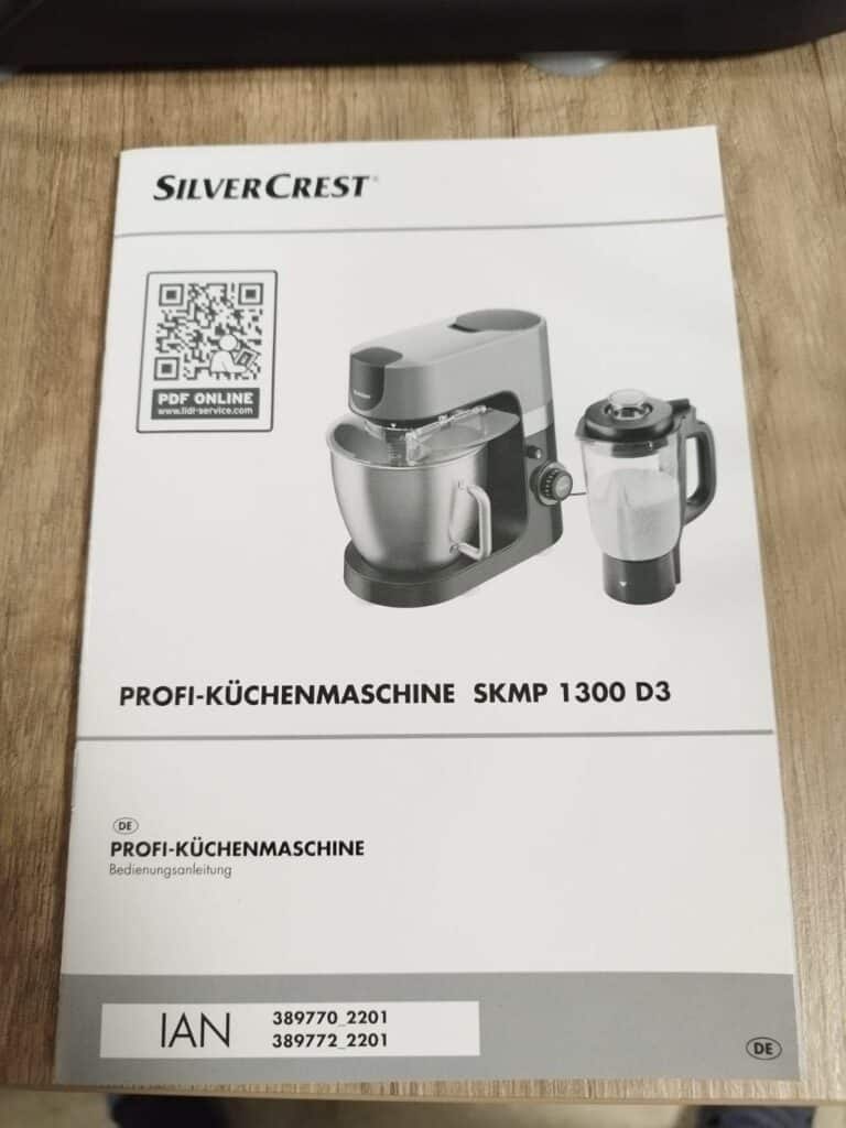 SILVERCREST® KITCHEN TOOLS Profi-Küchenmaschine »SKMP 1300 D3« - EdelKüche