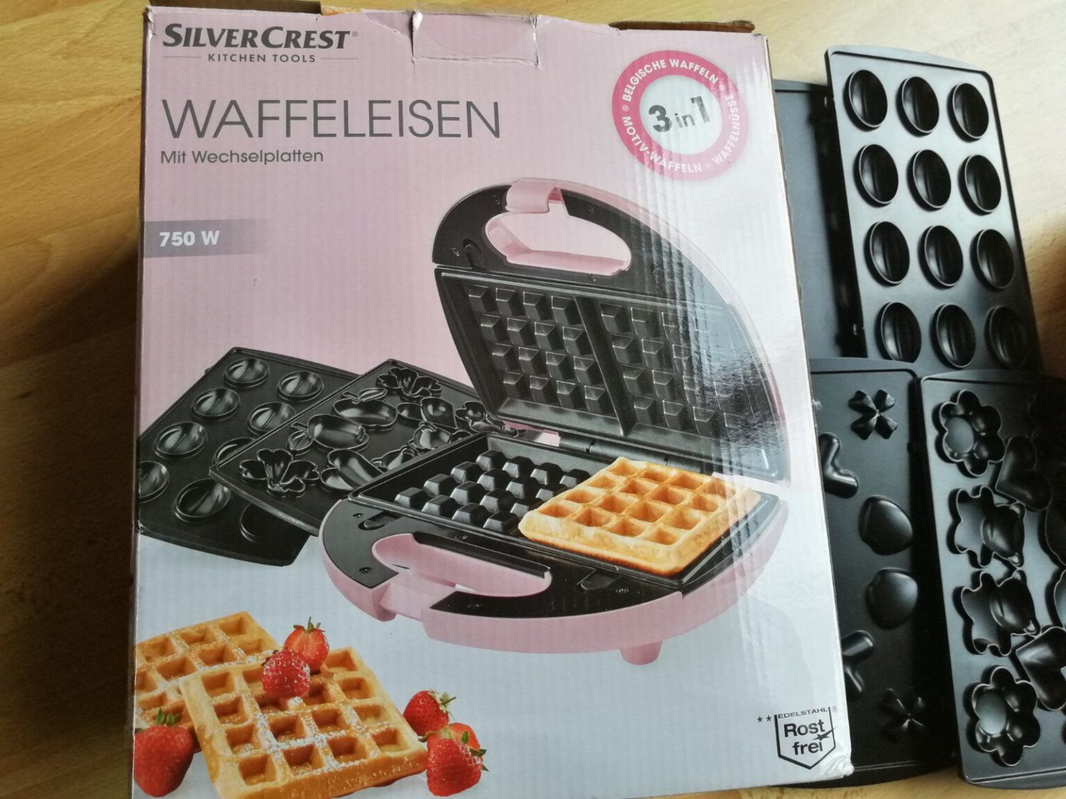 SILVERCREST® KITCHEN TOOLS Waffeleisen »SWEW 750 C4« - EdelKüche