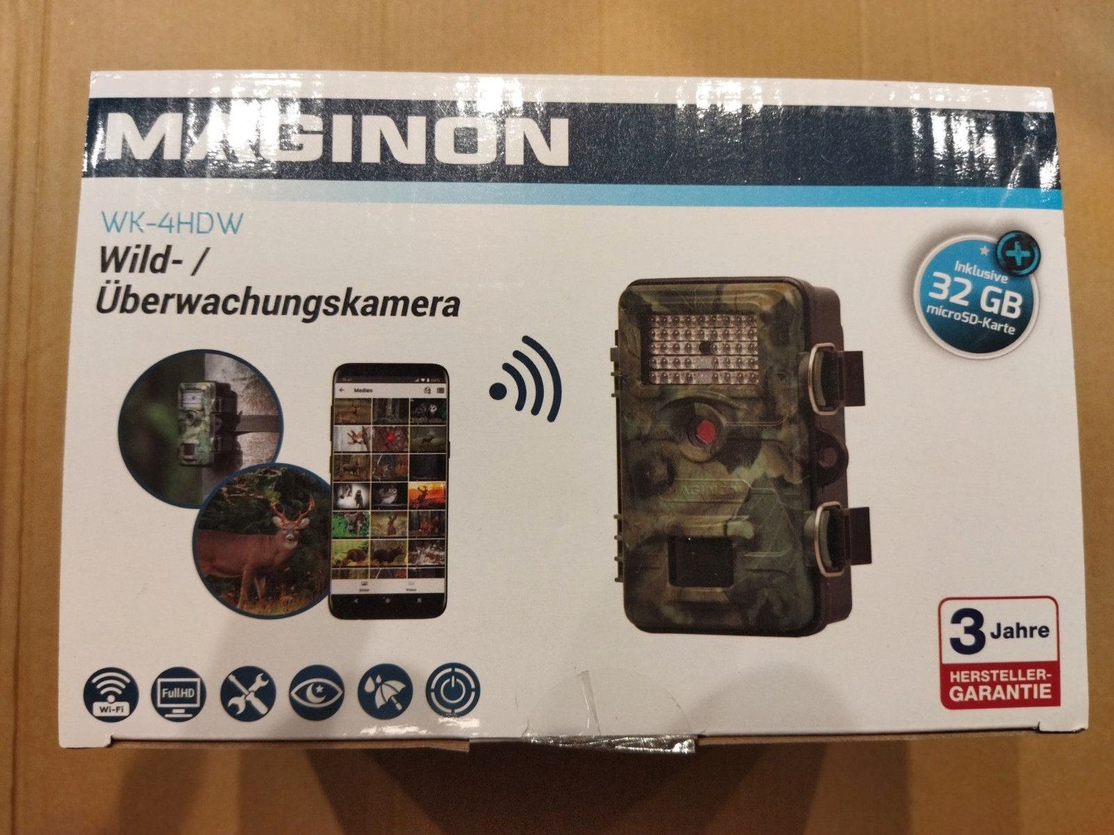 MAGINON Wildkamera WK-4 HDW mit Wi-Fi® - EdelKüche