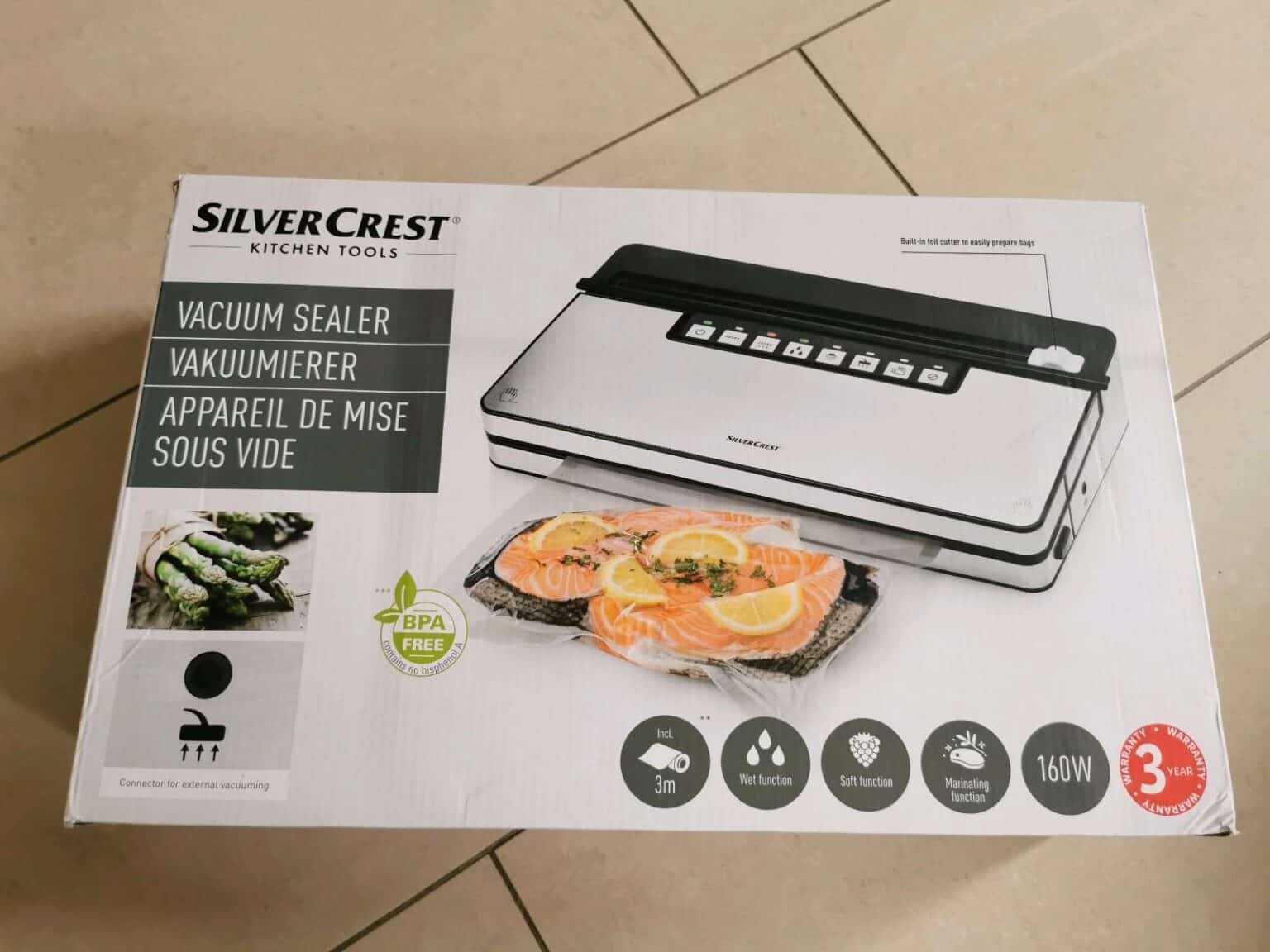 SILVERCREST® KITCHEN TOOLS Vakuumierer »SVEB 160 B2« - EdelKüche