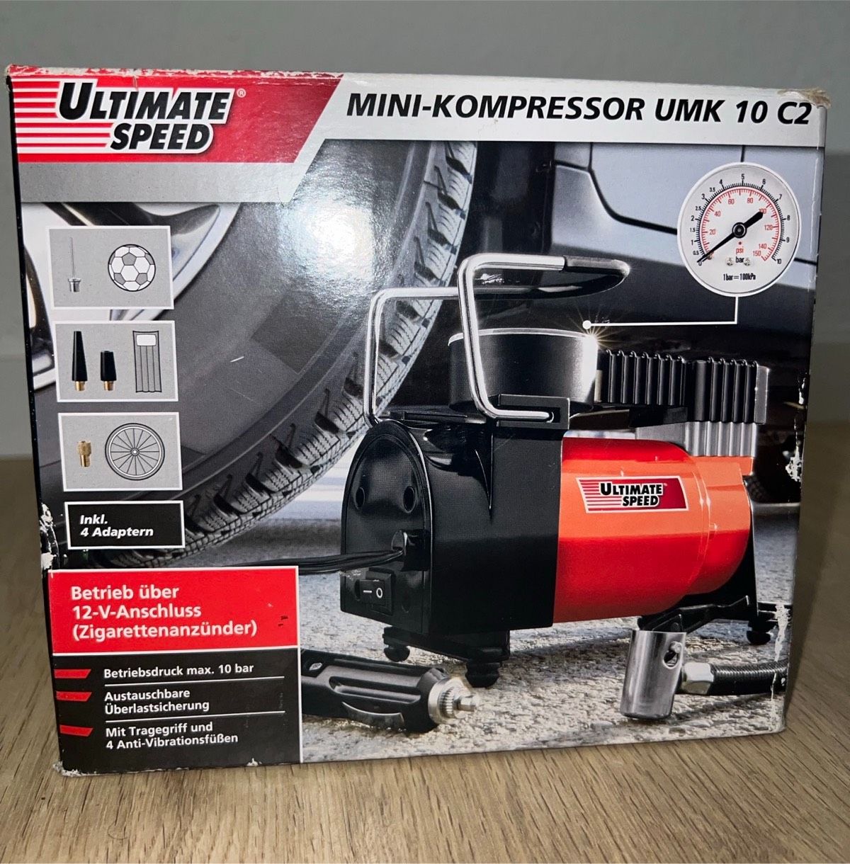 ULTIMATE SPEED® Mini-Kompressor »UMK 10 C2« - EdelKüche