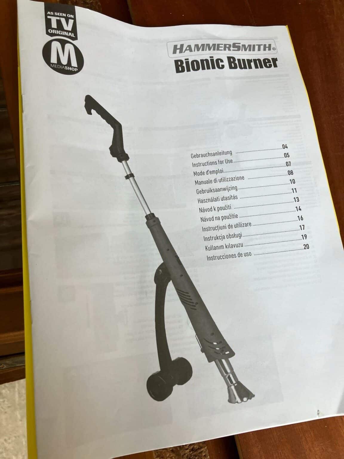 HAMMERSMITH Unkrautvernichter »BionicBurner« - EdelKüche