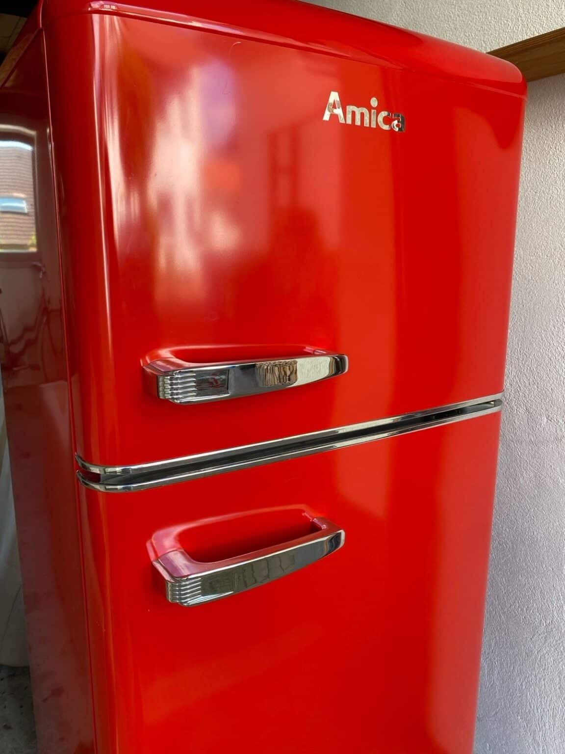Amica Retro Kühlschrank »KSR 361 105« mit Gefrierfach - EdelKüche
