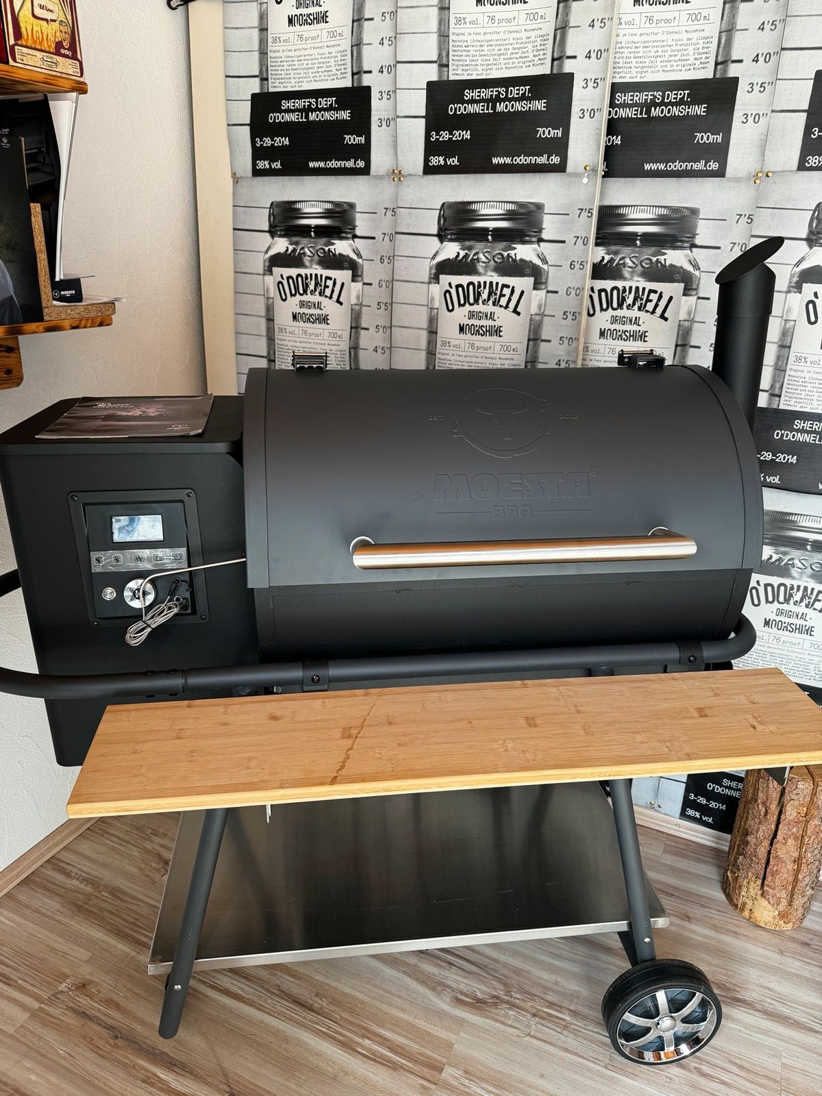 MOESTA-BBQ Pelletgrill Sheriff - EdelKüche