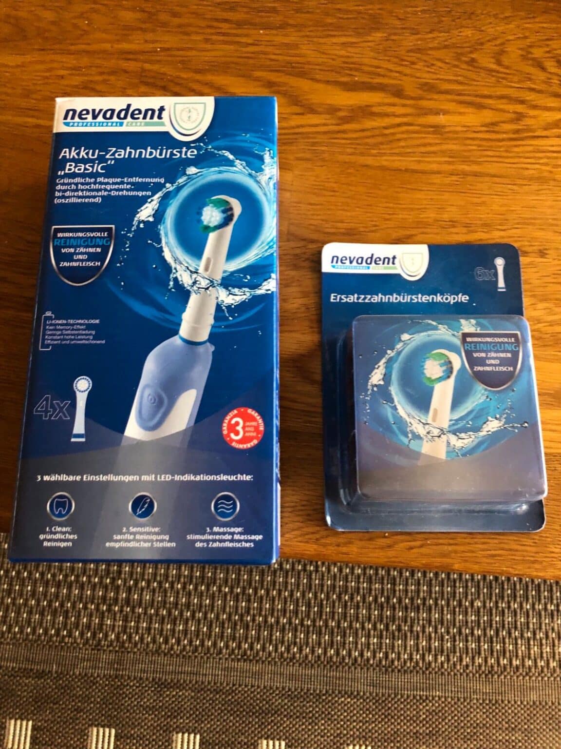 nevadent Akku-Zahnbürste »NZAE 3.7« - EdelKüche