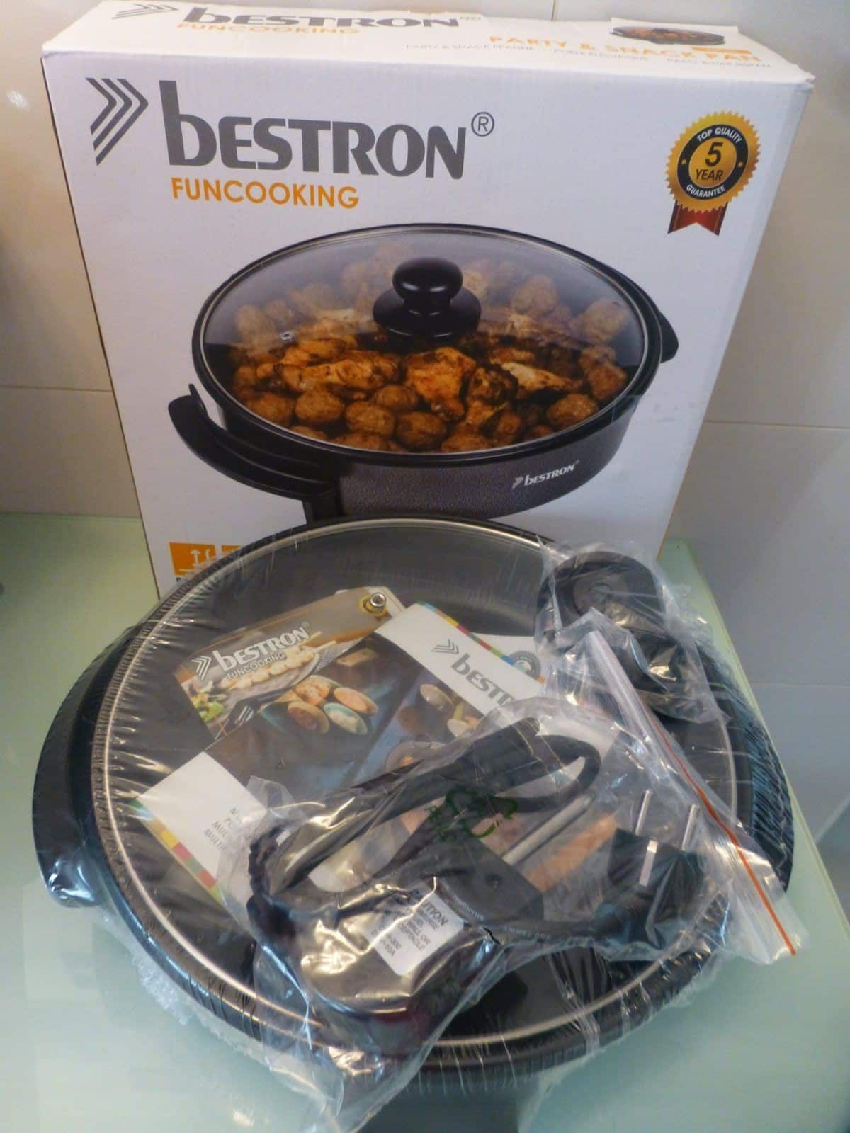 BESTRON Party- und Snackpfanne »AHP1200TG« - EdelKüche