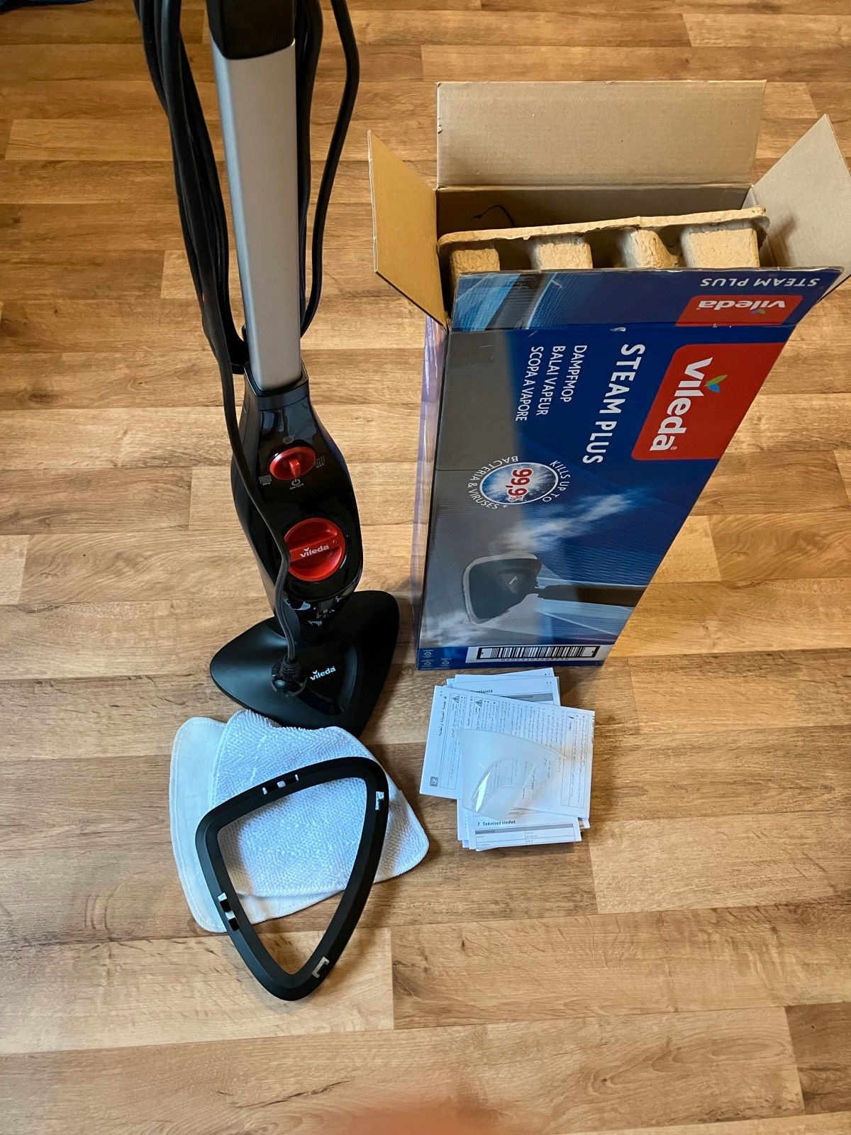 VILEDA Dampfreiniger Steam Plus - EdelKüche